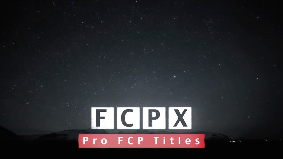 Blocks FCP X Template | Conner Productions